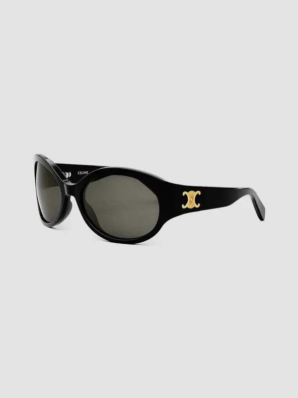 Celine Triomphe 62mm Oval Sunglasses