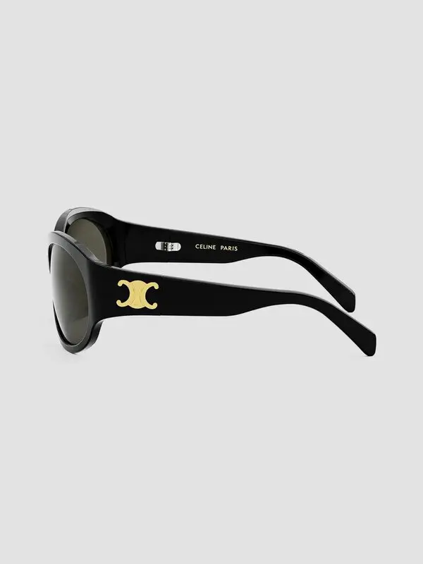 Celine Triomphe 62mm Oval Sunglasses