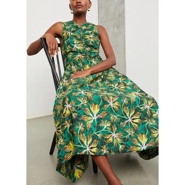 tigerlily green dress Beth Dress In TigerLily Green | One Summer