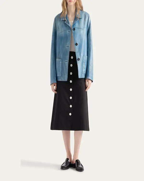 Prada Napa Leather Jacket - Avio