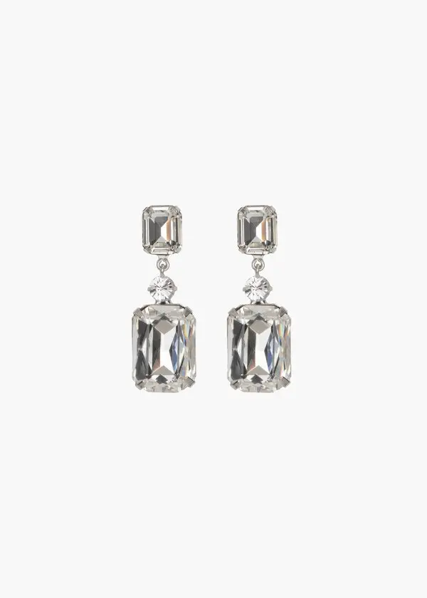 JENNIFER BEHR Justine Earrings - Crystal