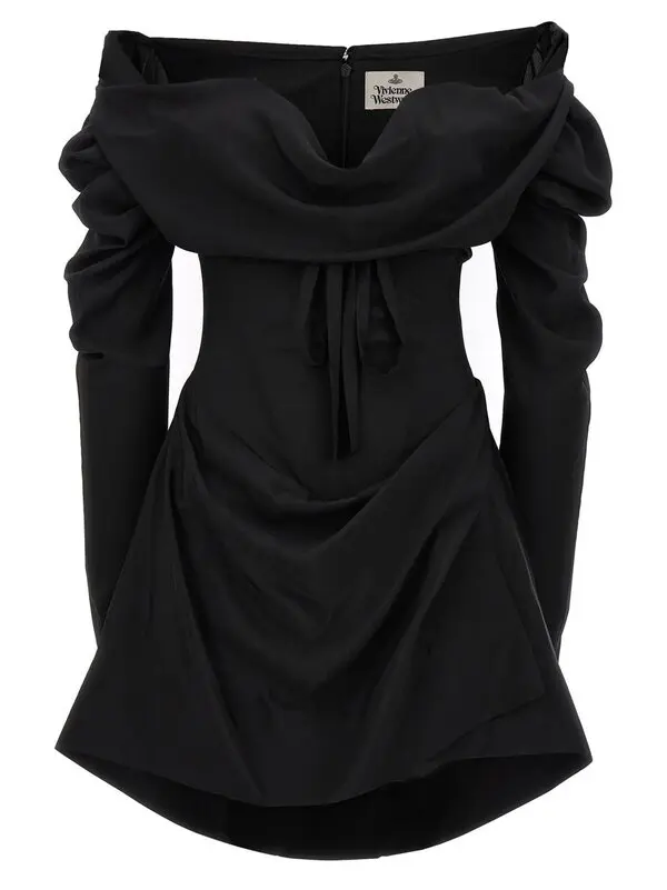 vivienne westwood black mini dress Vestito Mini Sunday  Galiano