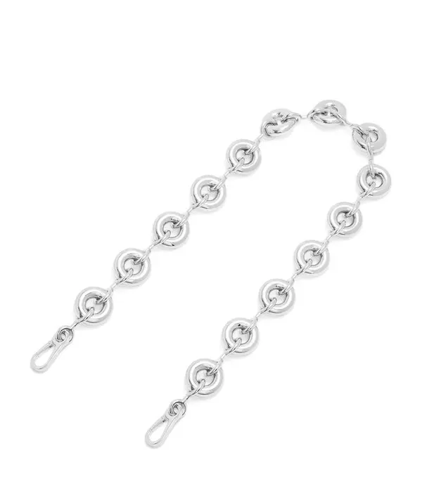 Loewe Donut Chain Bag Strap - Silver