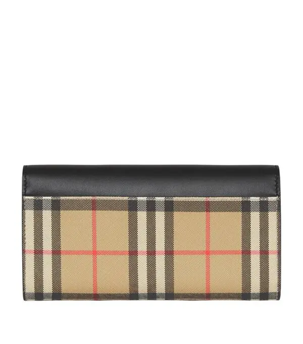 Burberry Vintage Check Continental Wallet