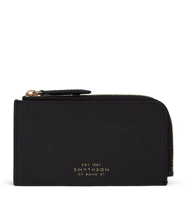 Smythson Leather 4-card Coin Purse
