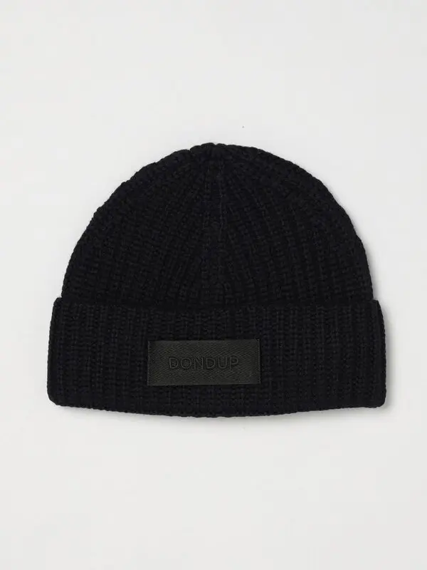 DONDUP Ribbed Beanie Hat - Blue