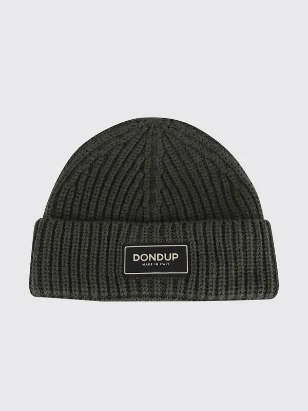 DONDUP Ribbed Beanie Hat - Green