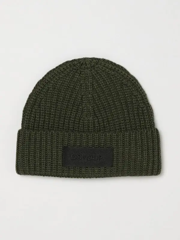 DONDUP Ribbed Beanie Hat - Green