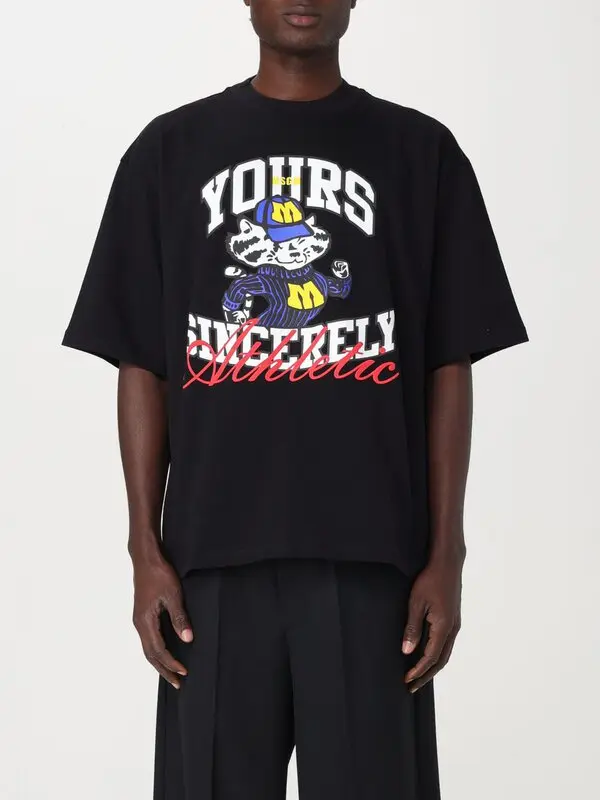 MSGM Cotton T-shirt - Black
