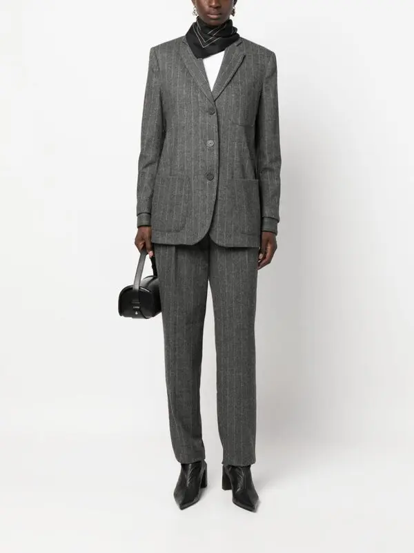 Emporio Armani Pinstripe Single-breasted Blazer