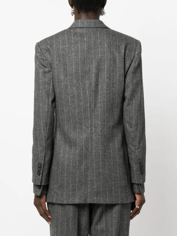 Emporio Armani Pinstripe Single-breasted Blazer