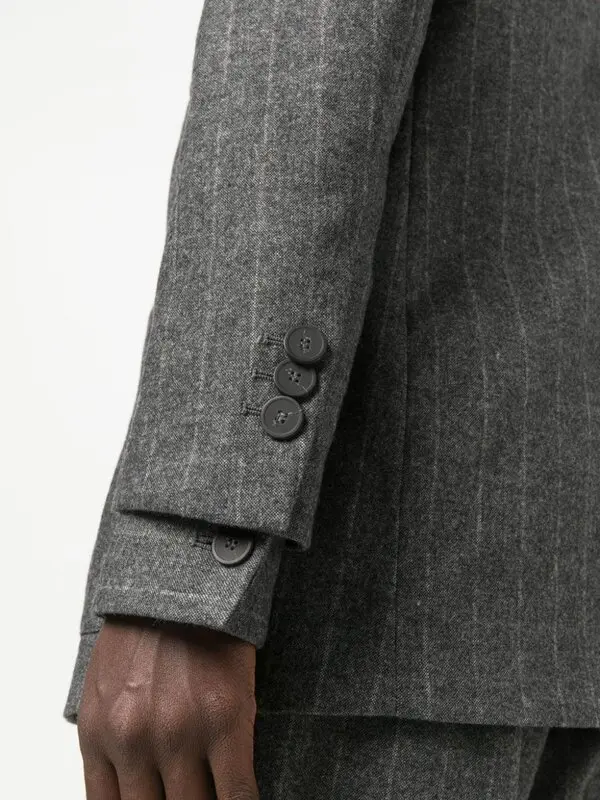 Emporio Armani Pinstripe Single-breasted Blazer