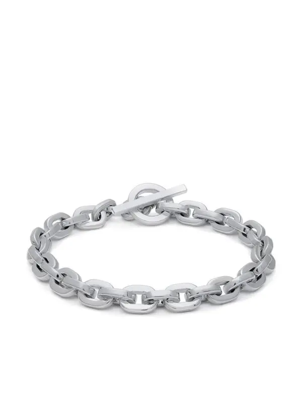 MAOR Cuadro Anchor-chain Bracelet - Silver