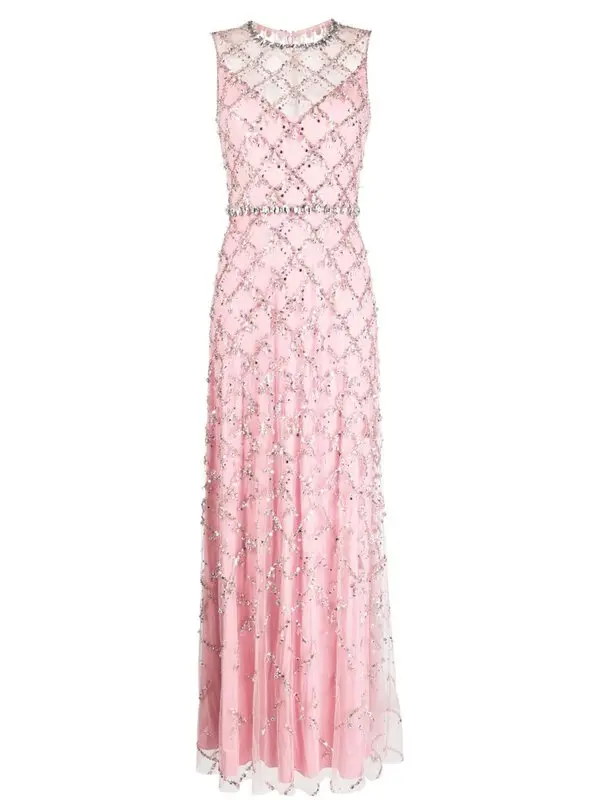 Jenny Packham Gloria Crystal-embellished Gown