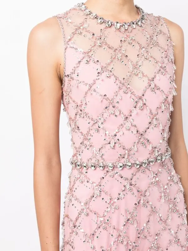 Jenny Packham Gloria Crystal-embellished Gown
