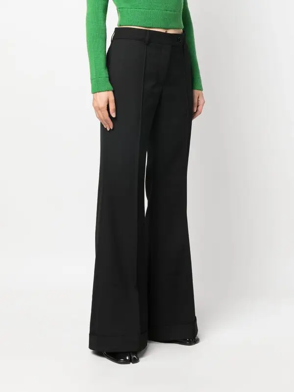 Acne Studios Mid-rise Flared Trousers