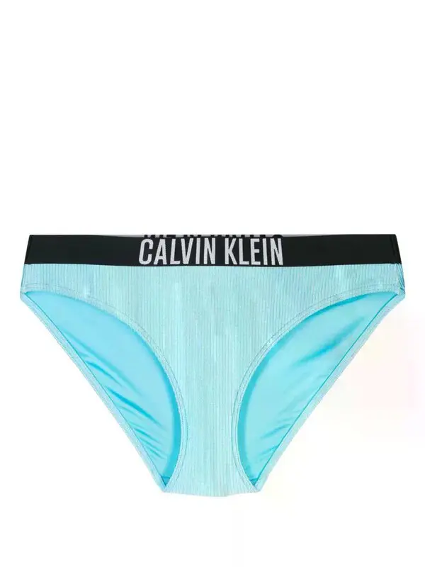 Calvin Klein Waistband Bikini Bottom - Cu8 Blue Tide