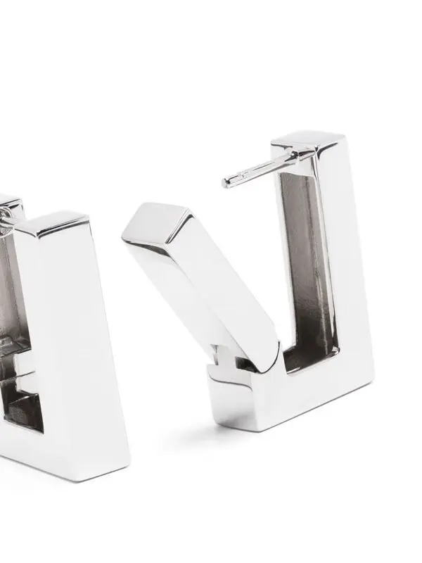 Tom Wood Square Hoop Earrings