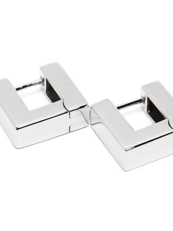 Tom Wood Square Hoop Earrings