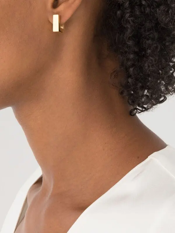 Tom Wood Square Hoop Earrings