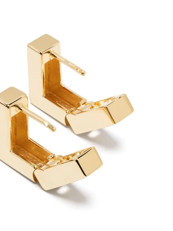 Tom Wood Square Hoop Earrings