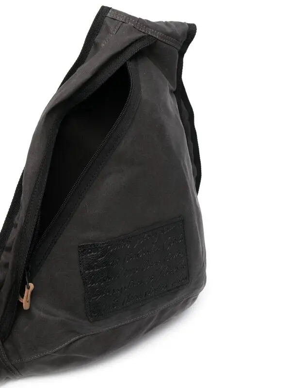 Acne Studios Logo-Patch Sling Bag In Grey - 45% Off | Editorialist