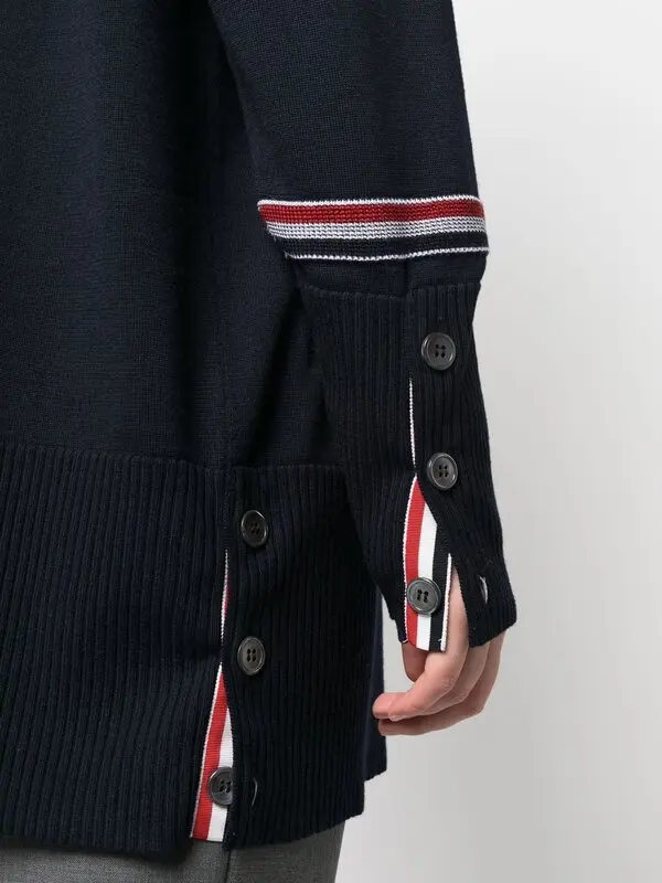 Thom Browne Crew Neck Fine-knit Jumper