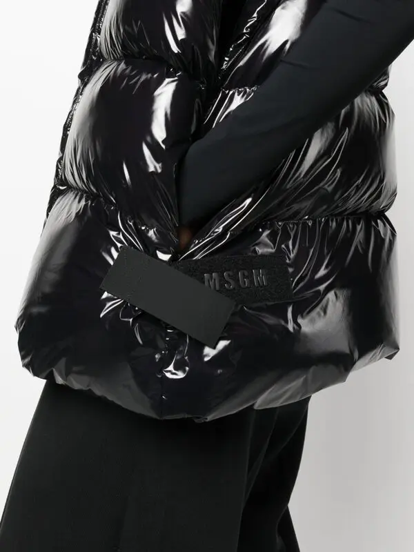 MSGM Glossy Padded Gilet