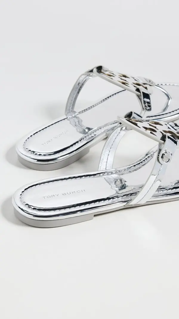 Tory Burch Miller Sandal - Argento