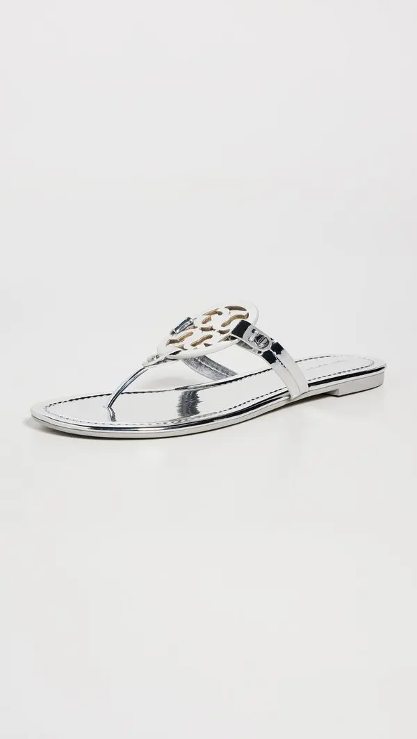 Tory Burch Miller Sandal - Argento