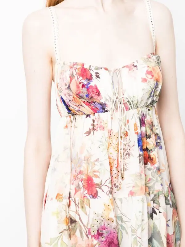 Camilla Friends With Frescos Silk Minidress