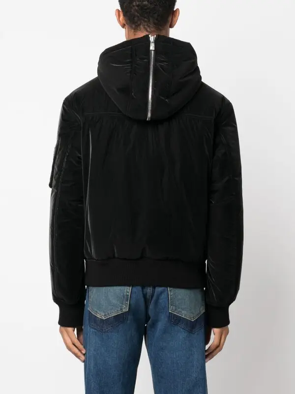 Versace Zip-detail Puffer Jacket