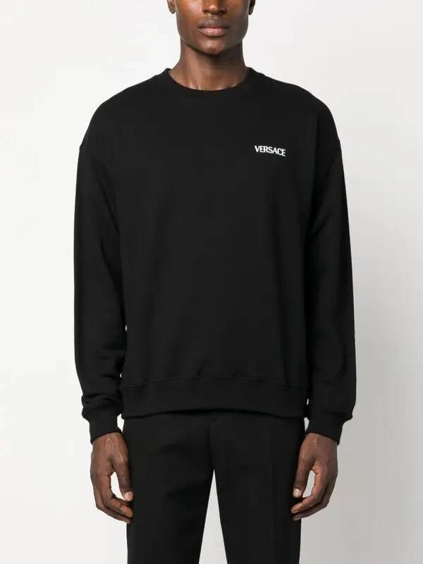 Versace Hills Cotton Sweatshirt