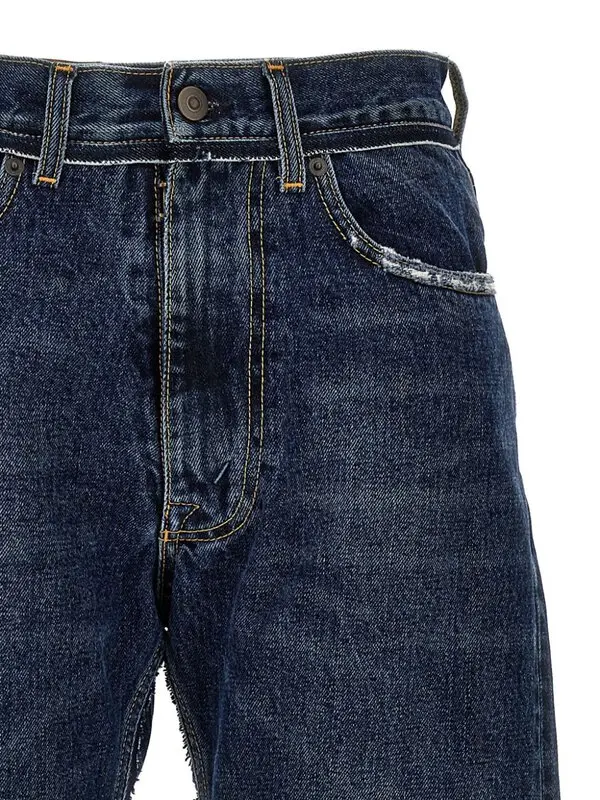 MAISON MARGIELA X Pendleton Yoke-detail Jeans