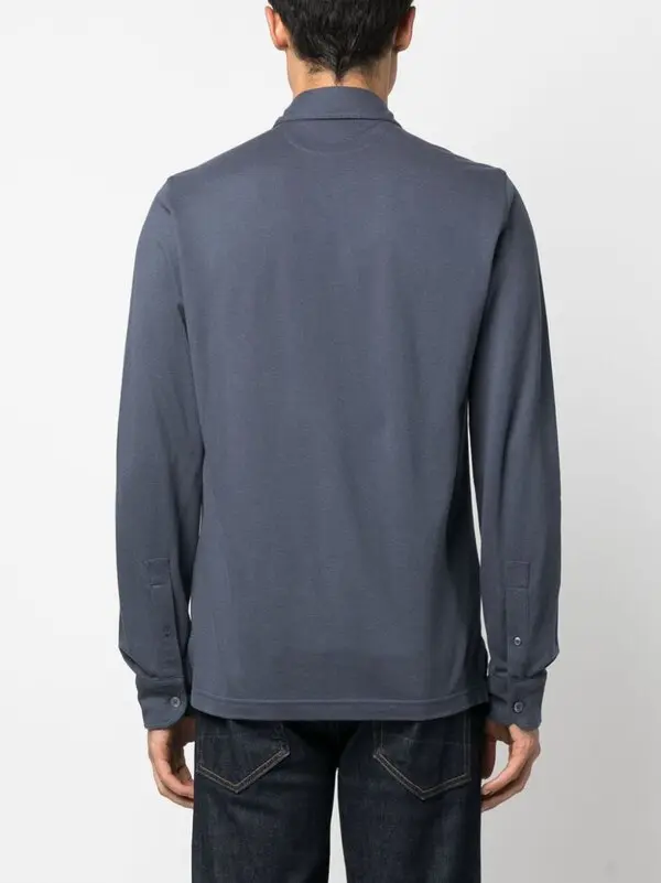 TOM FORD Button-placket Jersey Polo Shirt