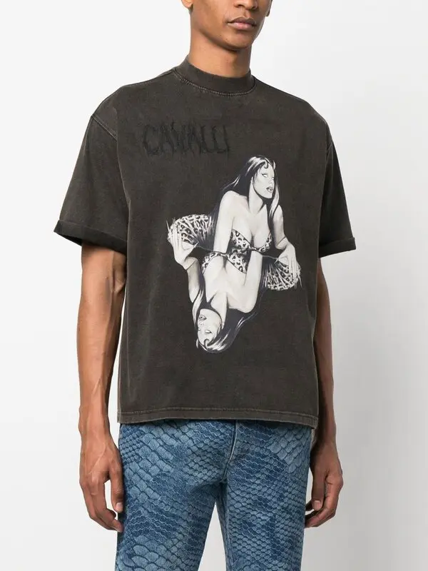 Roberto Cavalli Graphic-print T-shirt