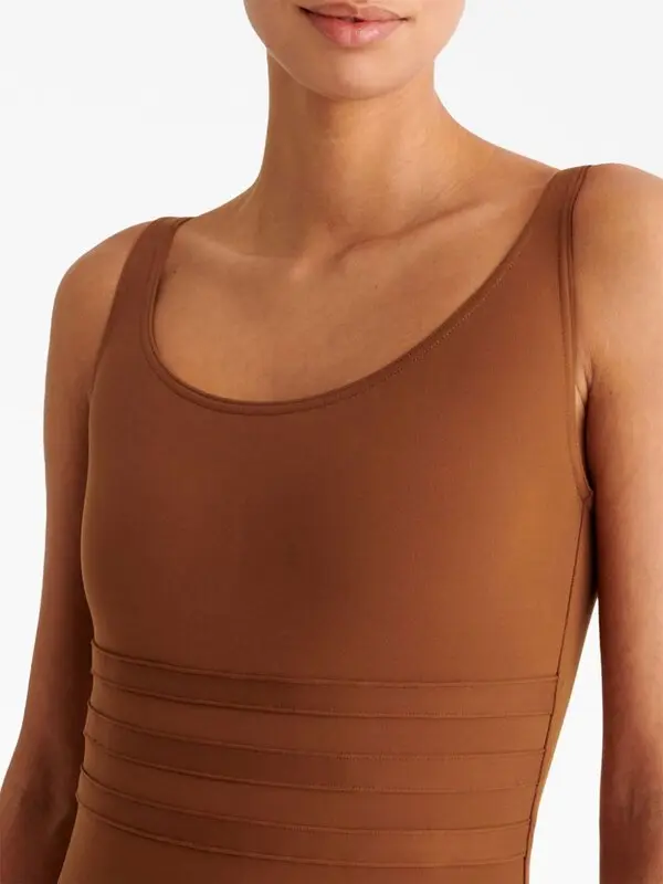 ERES Asia Scoop-back Swimsuit - Brown