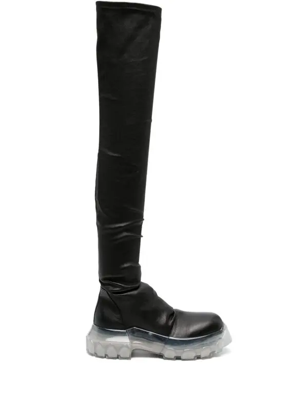 Rick Owens Luxor Bozo Thigh-high Boots