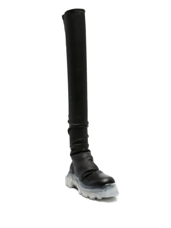 Rick Owens Luxor Bozo Thigh-high Boots