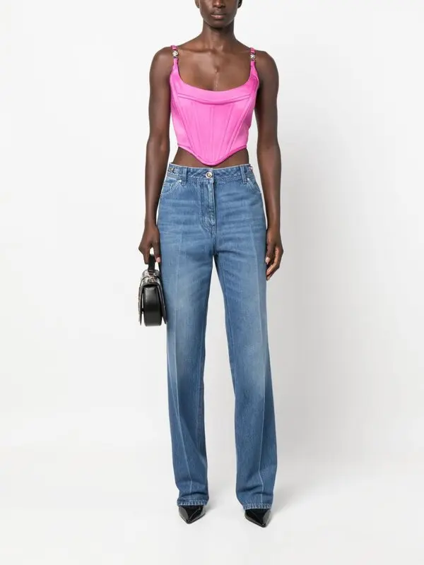 Versace Medusa '95 Straight-leg Jeans - Blue