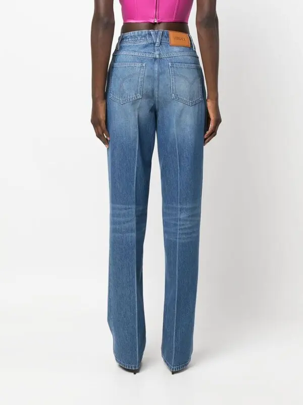 Versace Medusa '95 Straight-leg Jeans - Blue