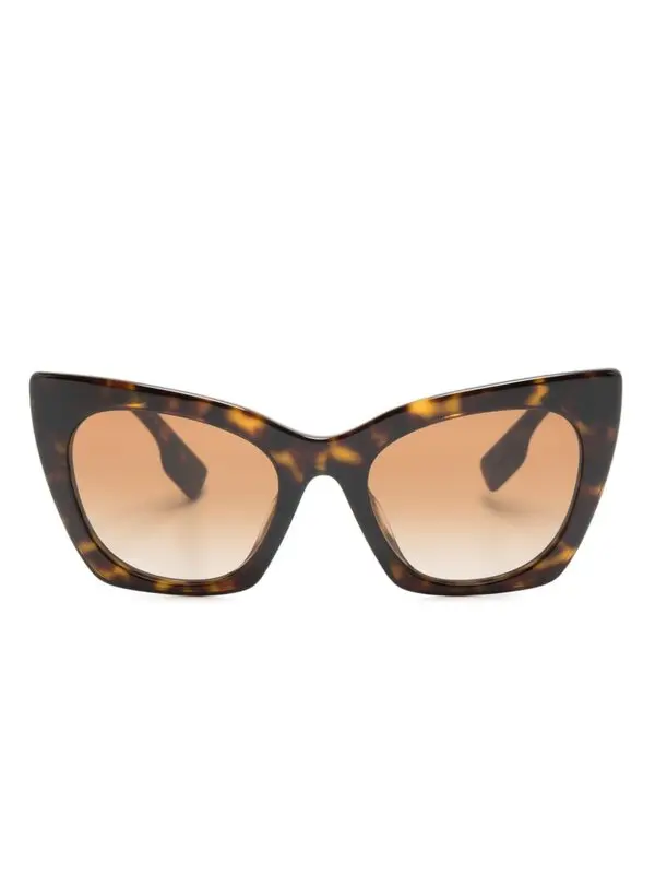 Burberry Tortoiseshell Cat-eye Sunglasses - Brown