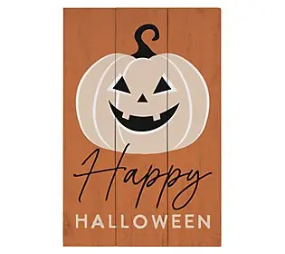SINCERE SURROUNDINGS 16' Happy Halloween Rustic Pallet - One-color