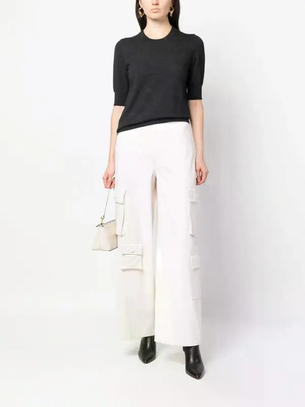 P.a.r.o.s.h Fine-knit Round-neck Top