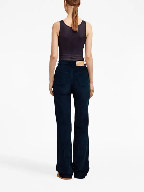 Ami Flared Corduroy Trousers
