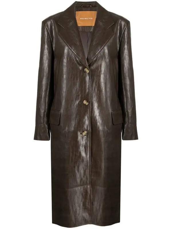 REJINA PYO Kara Faux-leather Coat