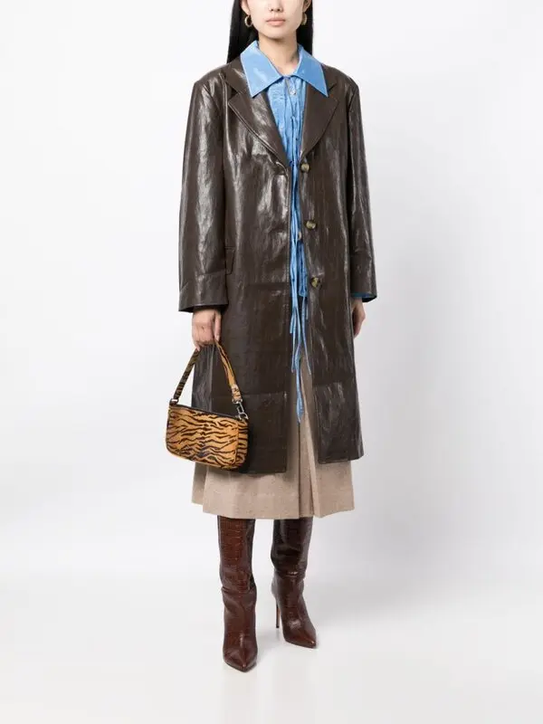 REJINA PYO Kara Faux-leather Coat