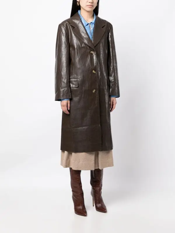 REJINA PYO Kara Faux-leather Coat