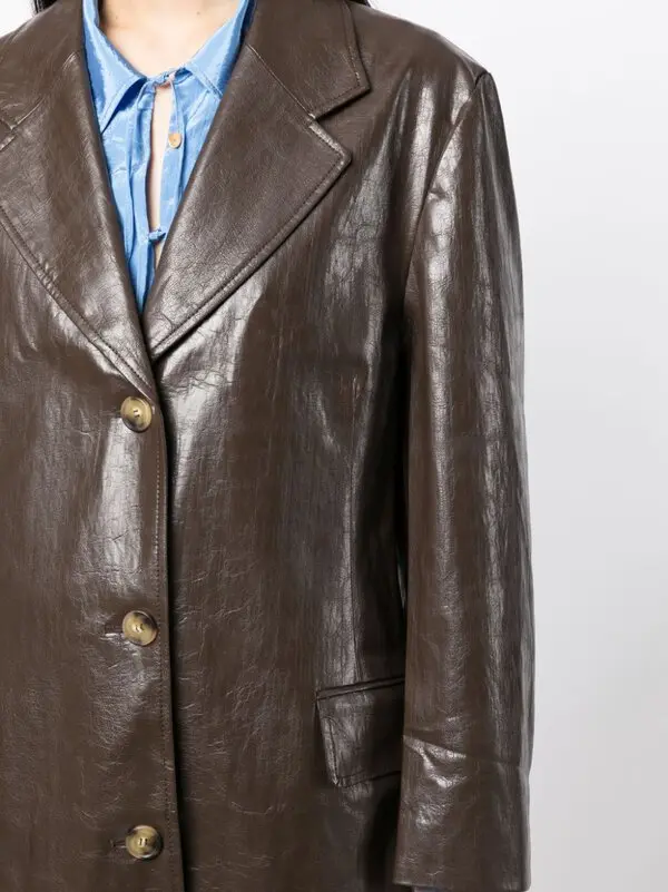 REJINA PYO Kara Faux-leather Coat