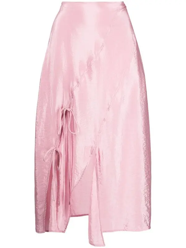 REJINA PYO Joey Draped Midi Skirt